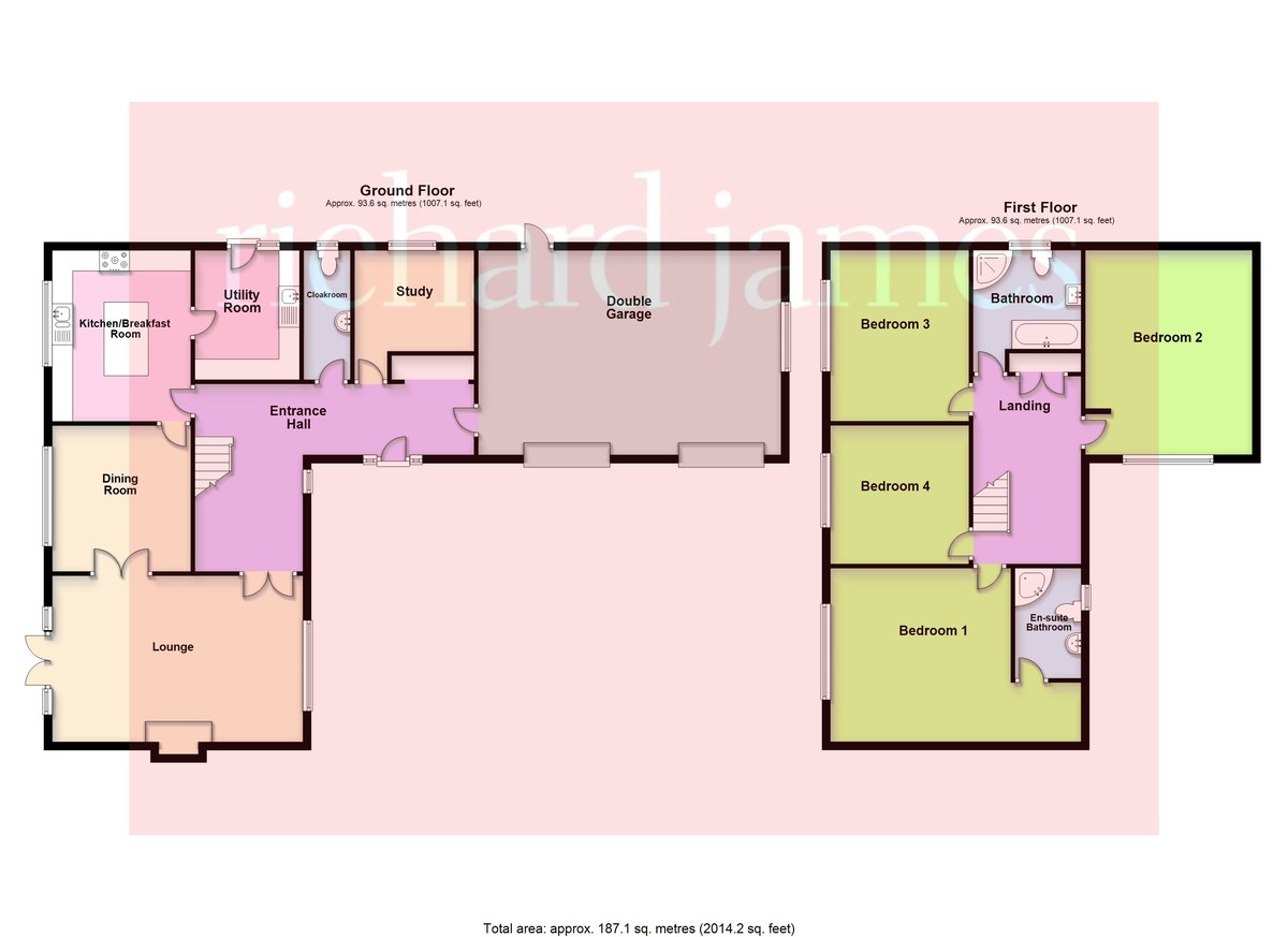 4 bedroom property for sale in Brightwell Walk, Irthlingborough, NN9 5PJ