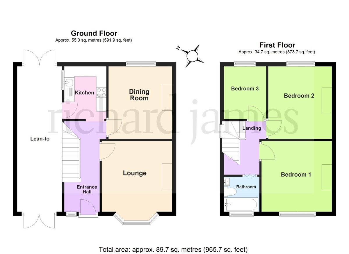 3 bedroom property for sale in Mulso Road, Finedon, NN9 5DP